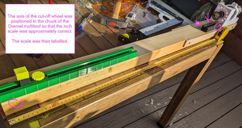 Arrow cutter with suction // Pfeilschneidegerät mit Absaugung by ...