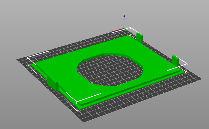 Electronic Power Supply with 3 fixed Outputs and one variable Output ...