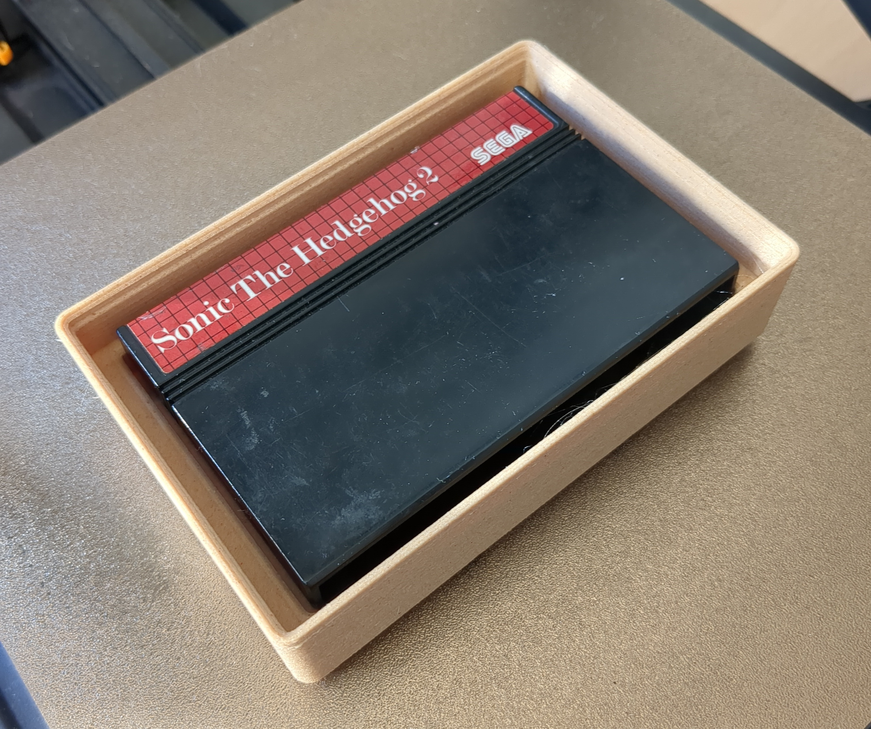 Stackable Gridfinity SEGA Master System cart holder by doragasu ...