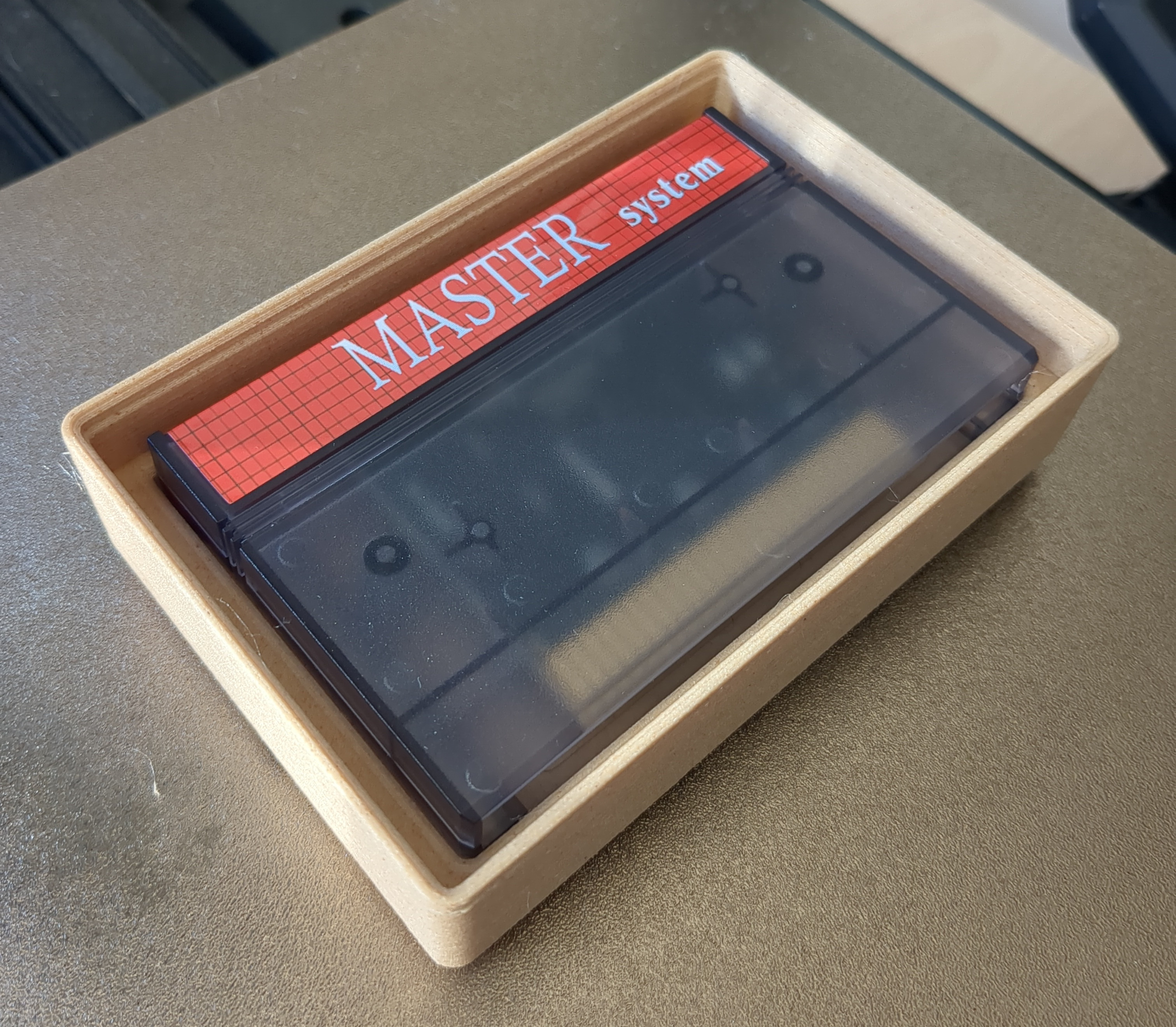 Stackable Gridfinity SEGA Master System cart holder by doragasu ...