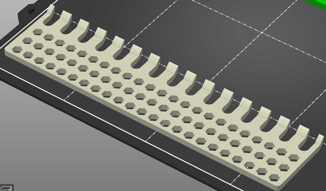 USB Cable Rack by Model_Citerzen | Download free STL model | Printables.com