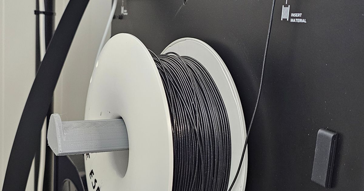 Zortrax M300 Reel holder - wider version by Kamil K | Download free STL ...
