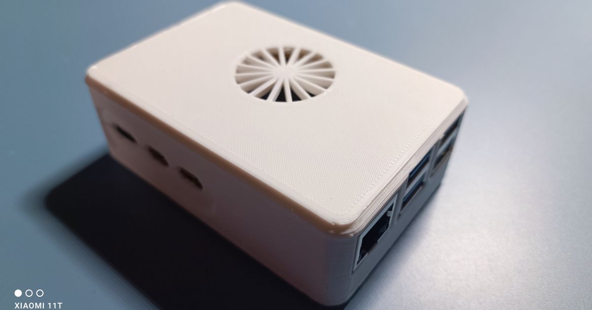 Raspberry Pi 5 + Pimoroni NVME Base Case - Remix by Shawinkle ...