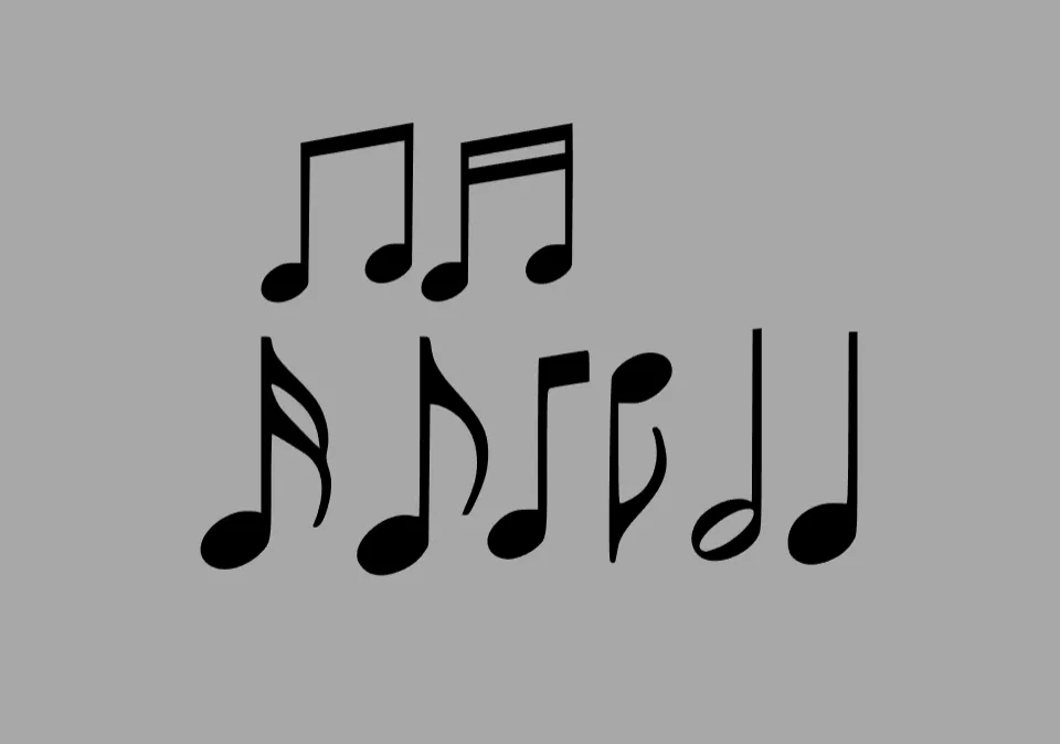 Music note set by Kristaps | Download free STL model | Printables.com