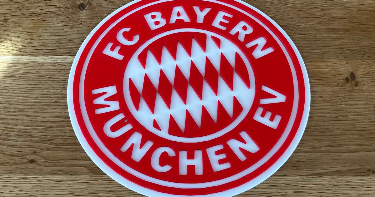Bayern München wall plaque / wall art by Mike81622 | Download free STL ...
