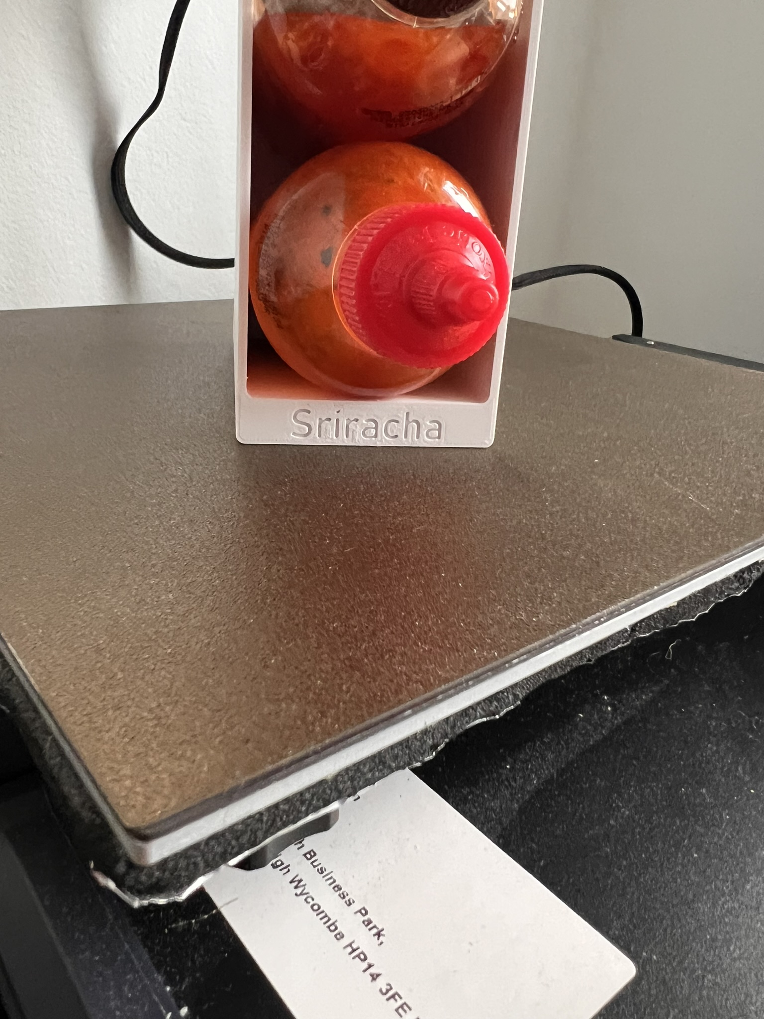 Sriracha fridge compartment by Libertrix | Download free STL model ...