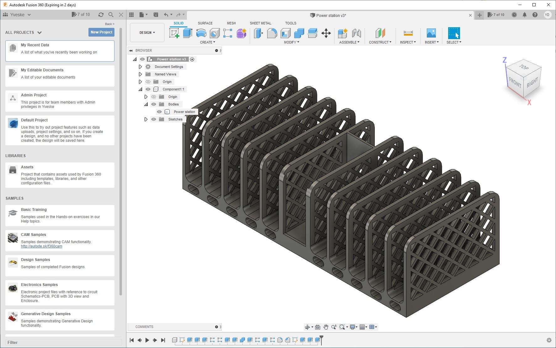 Power station by Yveske | Download free STL model | Printables.com