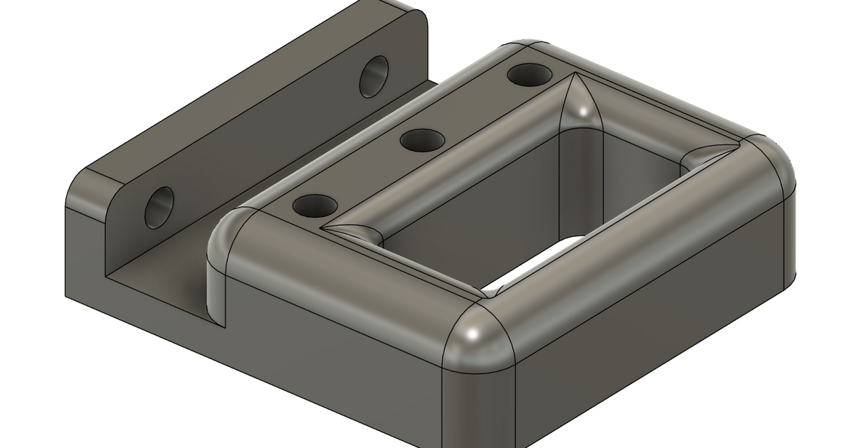 FTC Power Switch Mount by FTC 21630 | Download free STL model ...