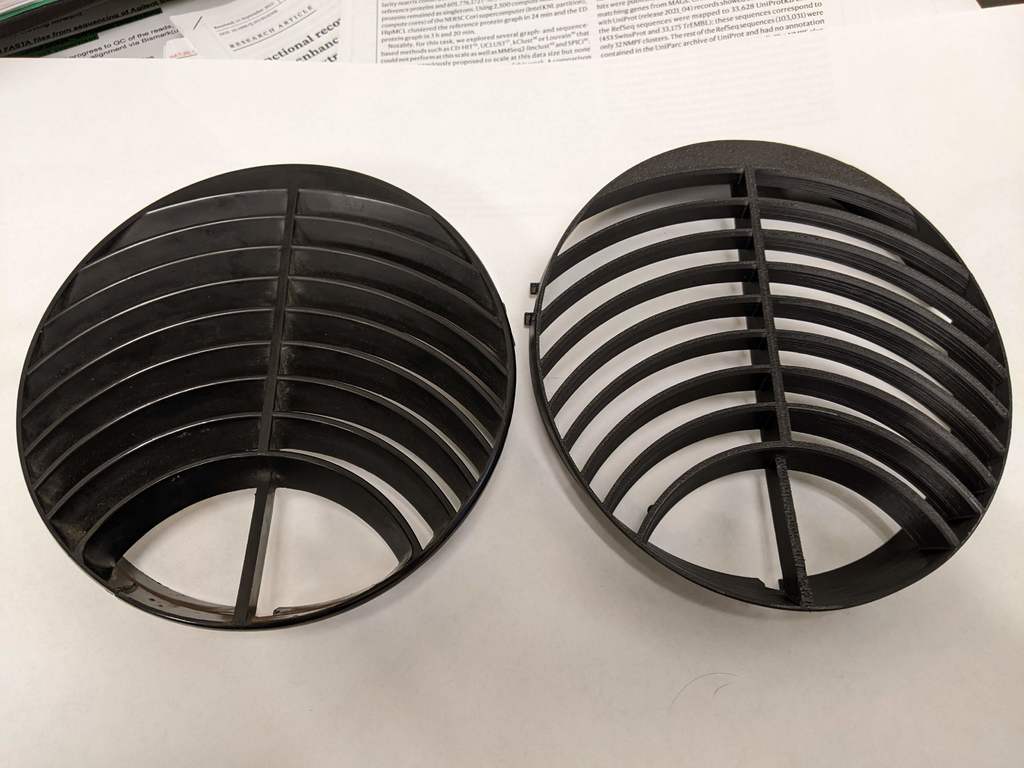 65 Mustang Falcon Galaxie Fresh Air Vent Baffle Diffuser par gam3fr33k ...