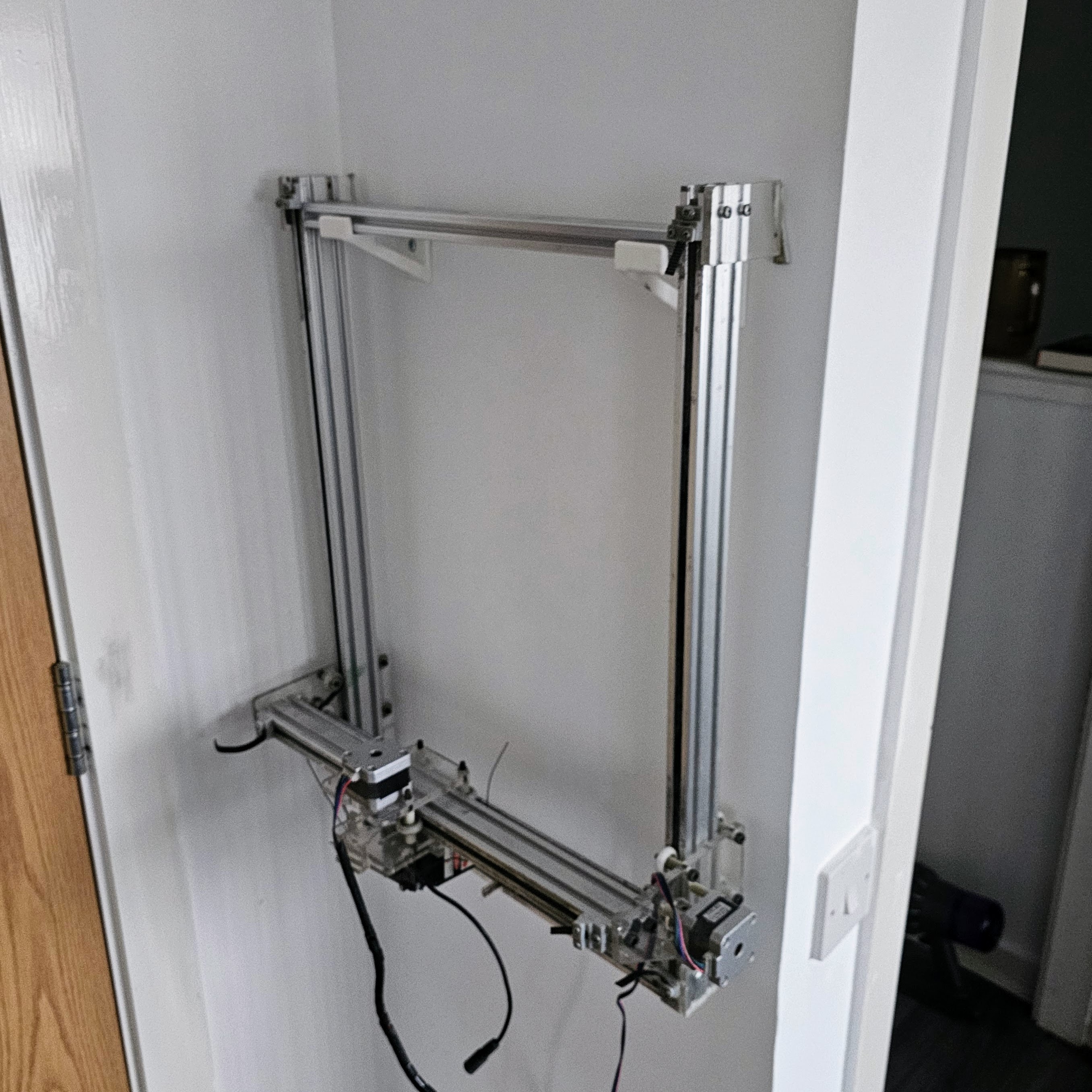 laser cutter wall mount/holder by Logr47 | Download free STL model ...