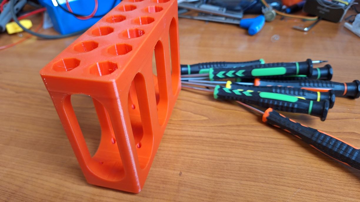 Gridfinity mini screwdriver holder by edi1000 | Download free STL model ...