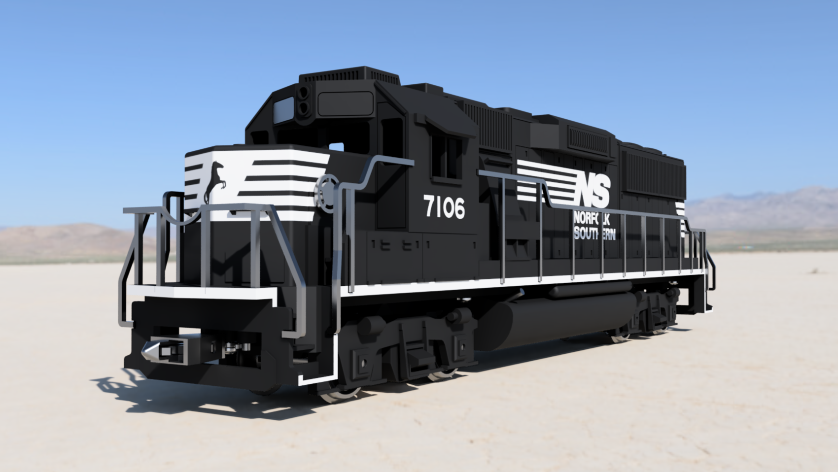 GP60 Locomotive Body - AMS Norfolk Southern Livery by nullroute ...