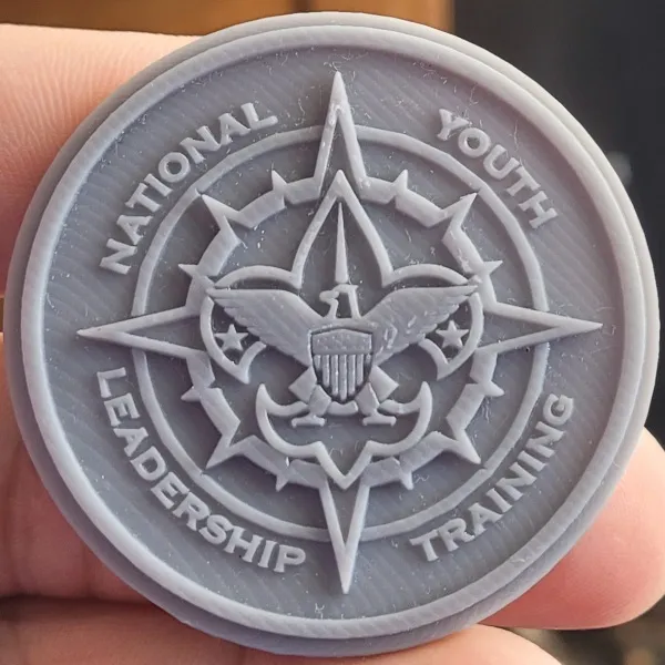 BSA National Youth Leadership Training Challenge coin by Bradley ...