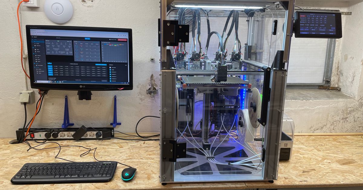 E3d Toolchanger enclosure by Bash_Tech | Download free STL model ...
