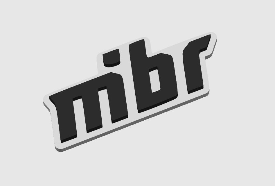 MIBR Logo (CS2) by Mikkel Hedegaard | Download free STL model ...