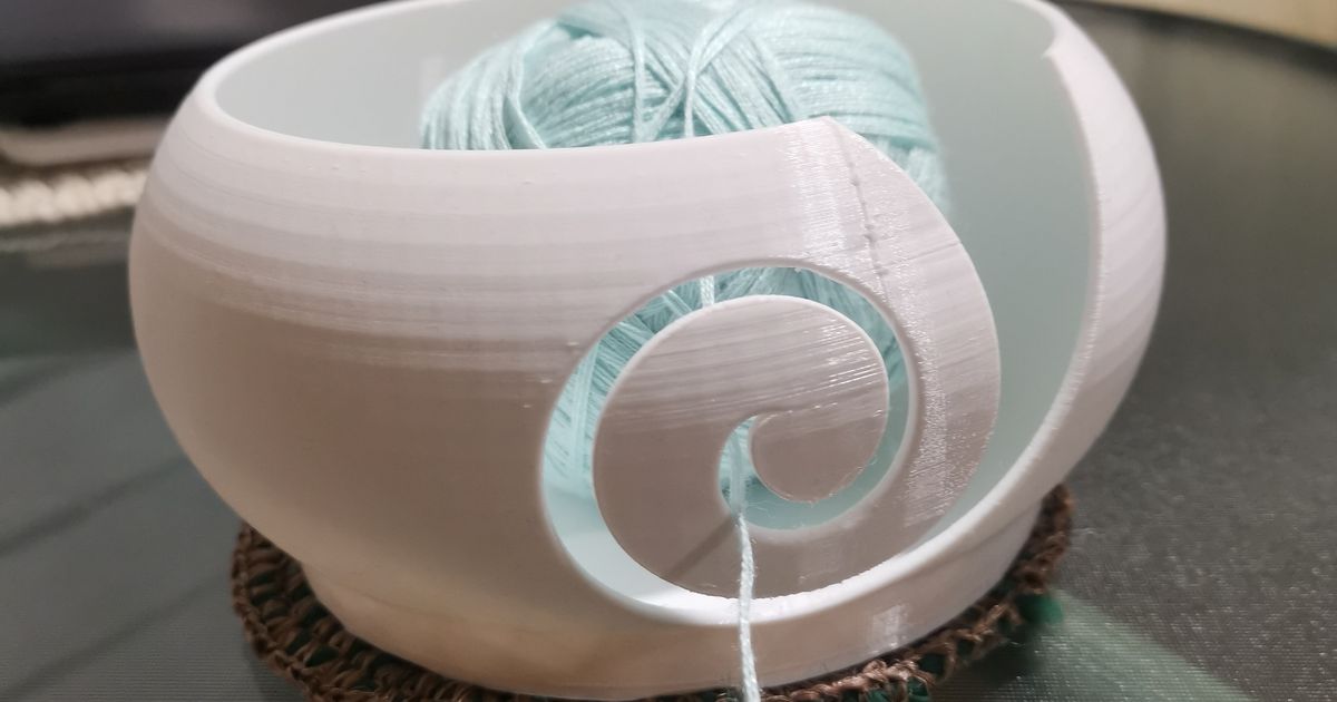 Stable Knitting/Crocheting bowl (Three versions) by Dreigas | Download ...