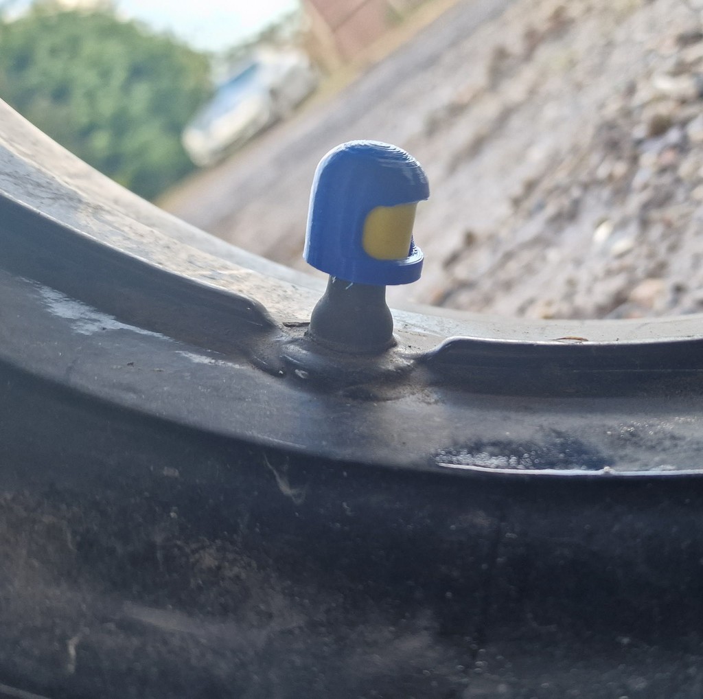 Lego Head Tyre Valve Cap for Car/Bike Schrader by Pugwash | Download ...