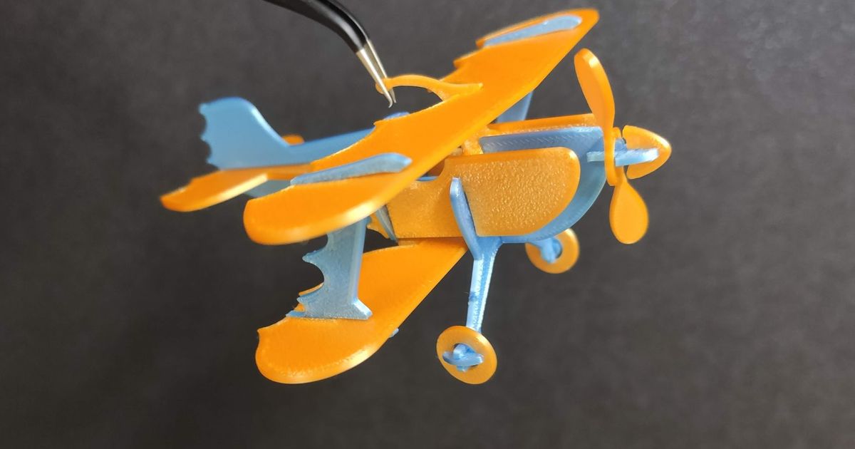 Aerobatic Biplane by Sevro | Printables Store