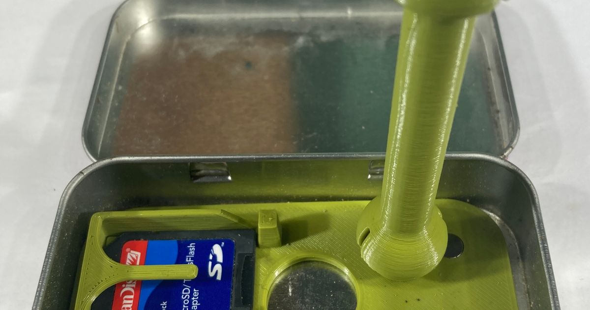 Tentacle Altoids Box Camera Stand by hoco | Download free STL model ...