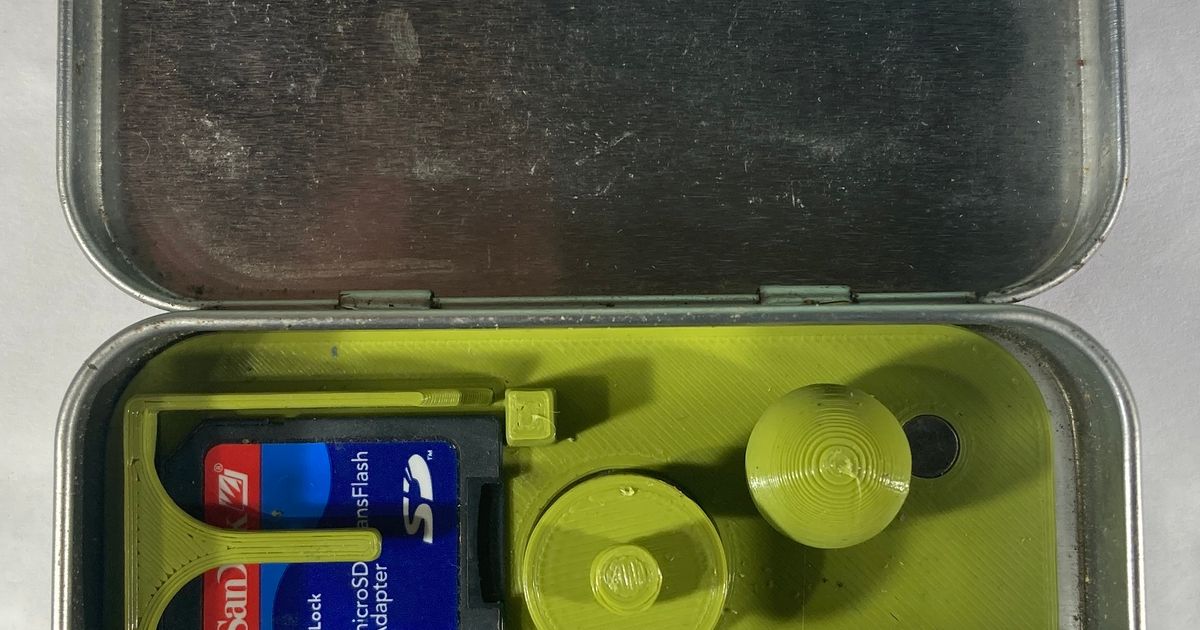 Tentacle Altoids Box Camera Stand por hoco | Descargar modelo STL ...