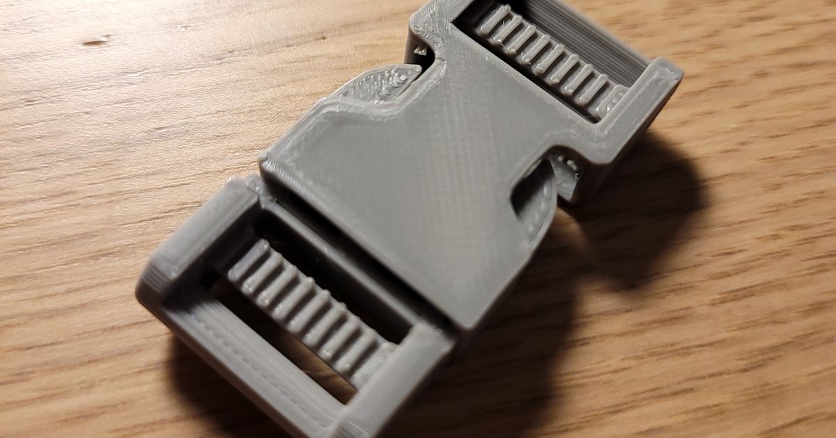 Backpack Buckle by Tochka_ico | Download free STL model | Printables.com