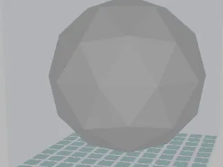 ico sphere by leonid | Download free STL model | Printables.com