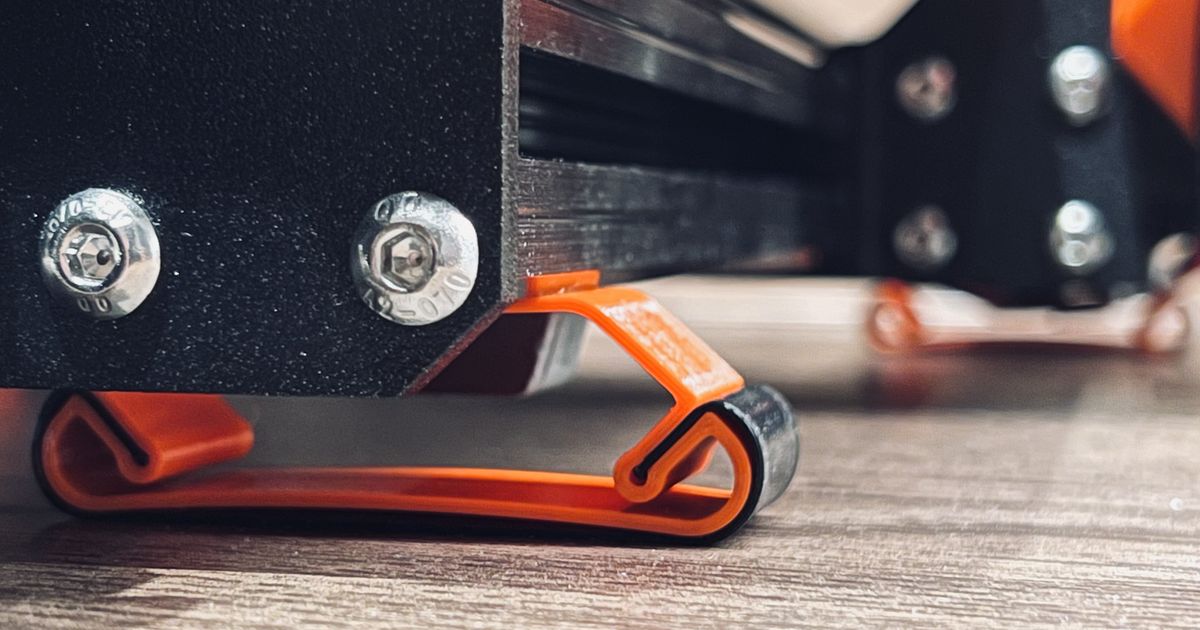 TPU Insert for Anti-vibration feet for Prusa MK3/S/S+, MK4 and Prusa ...