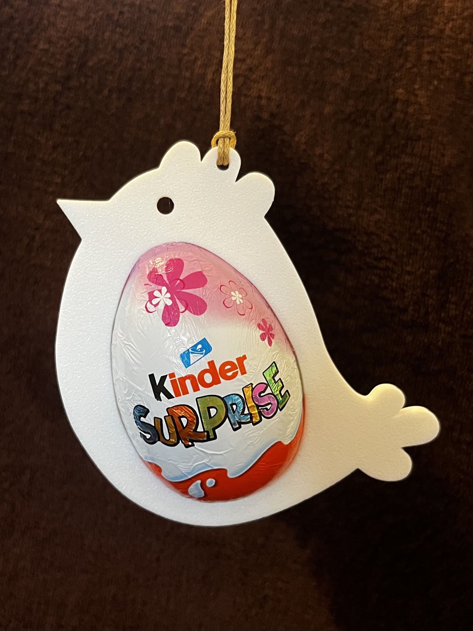 Chick and Rabbit Egg Holder (Kinder Surprise) by Agata | Download free ...