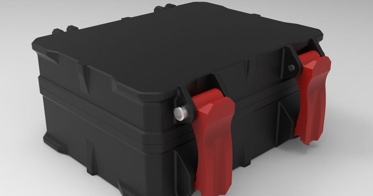 Small Ruggedized Storage Case von Ken226 | Kostenloses STL-Modell ...