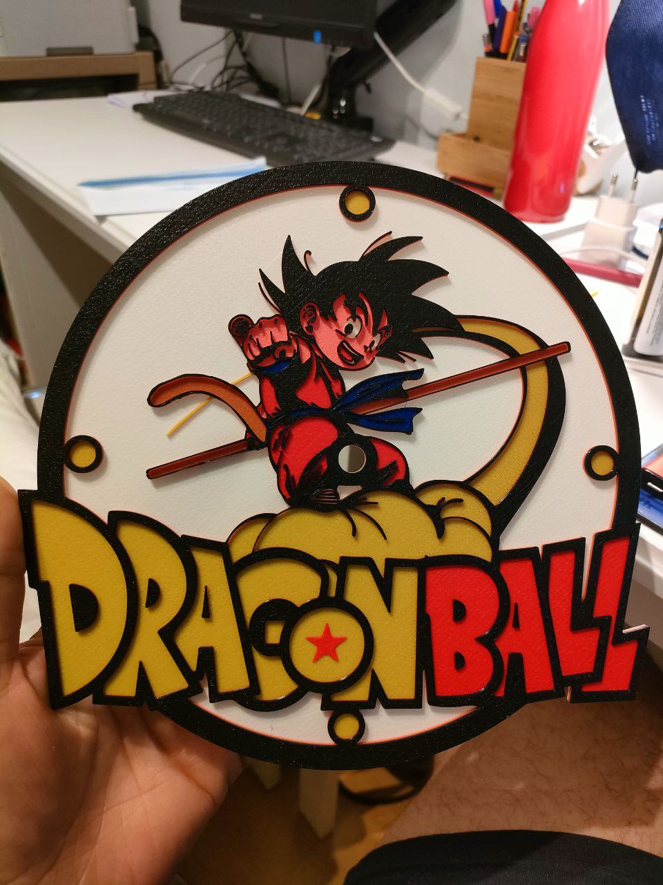 Goku Kinton Reloj by Pablonidas | Download free STL model | Printables.com