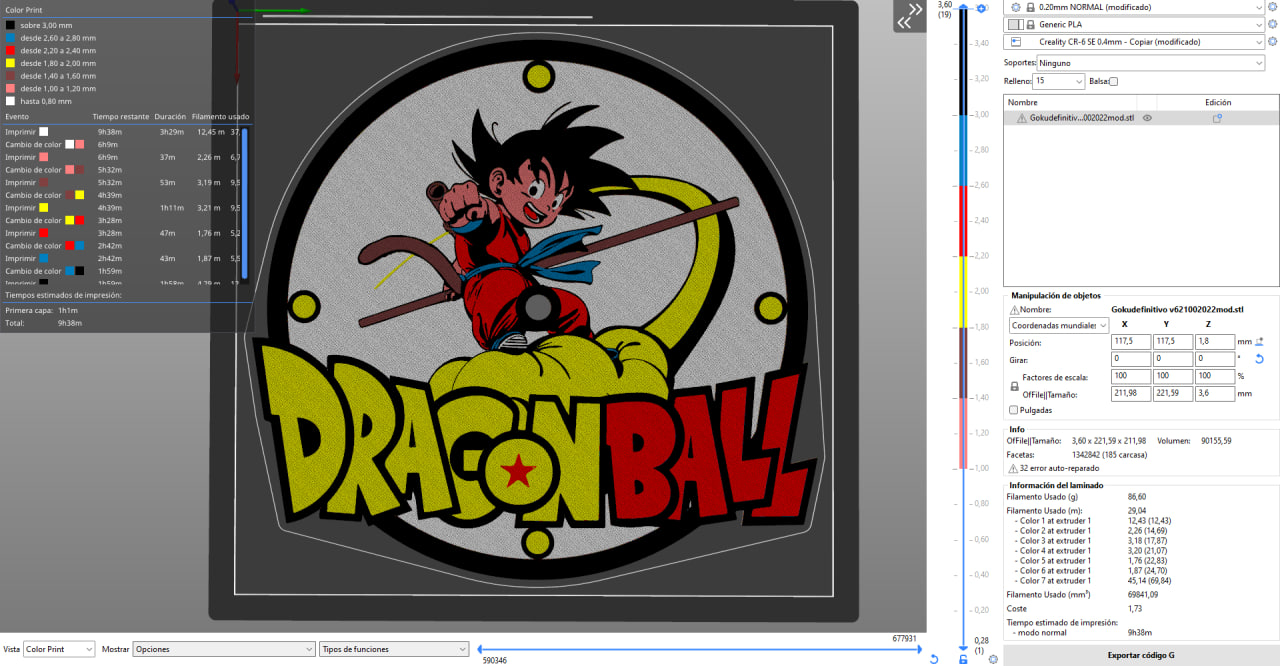 Goku Kinton Reloj by Pablonidas | Download free STL model | Printables.com