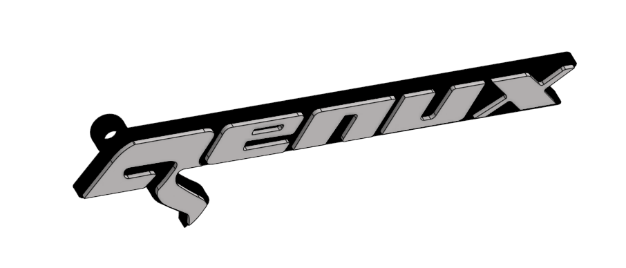 Llavero Genux by LeoIND | Download free STL model | Printables.com