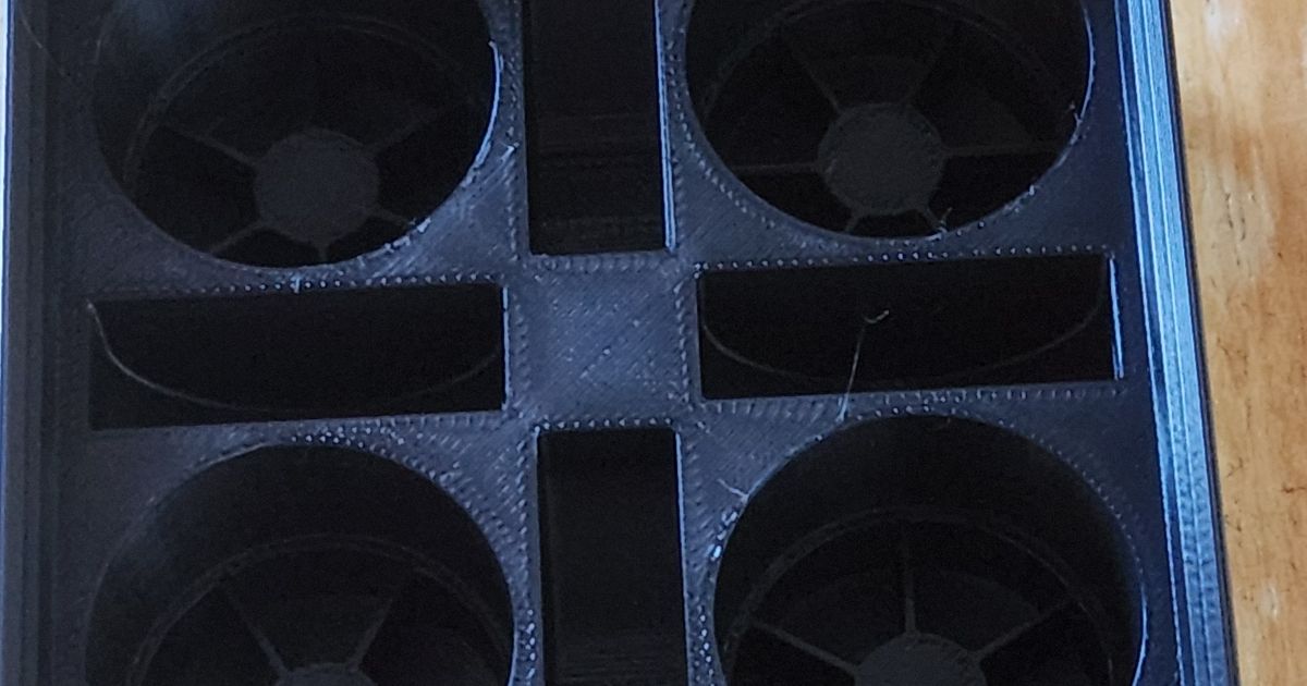 Gridfinity Bambu Lab Anti Vibration Feet Bin par jufy111 | Téléchargez ...