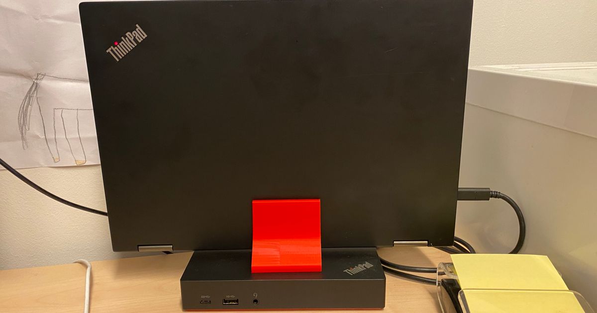 2 Stands for ThinkPad X390 by tokyo2ooo | Download free STL model ...