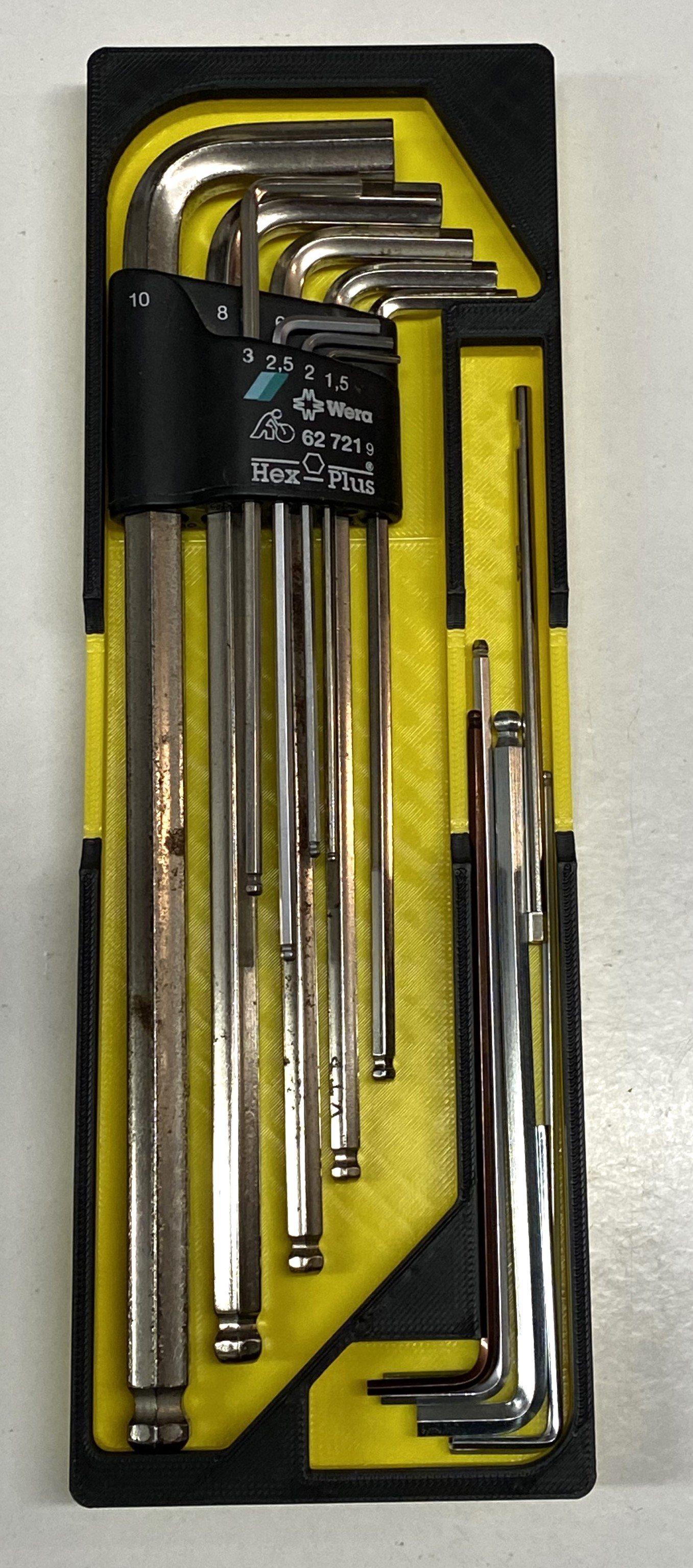 Gridfinity Arrangement for "Allen Key Set" (Bin3) by Tritschi ...