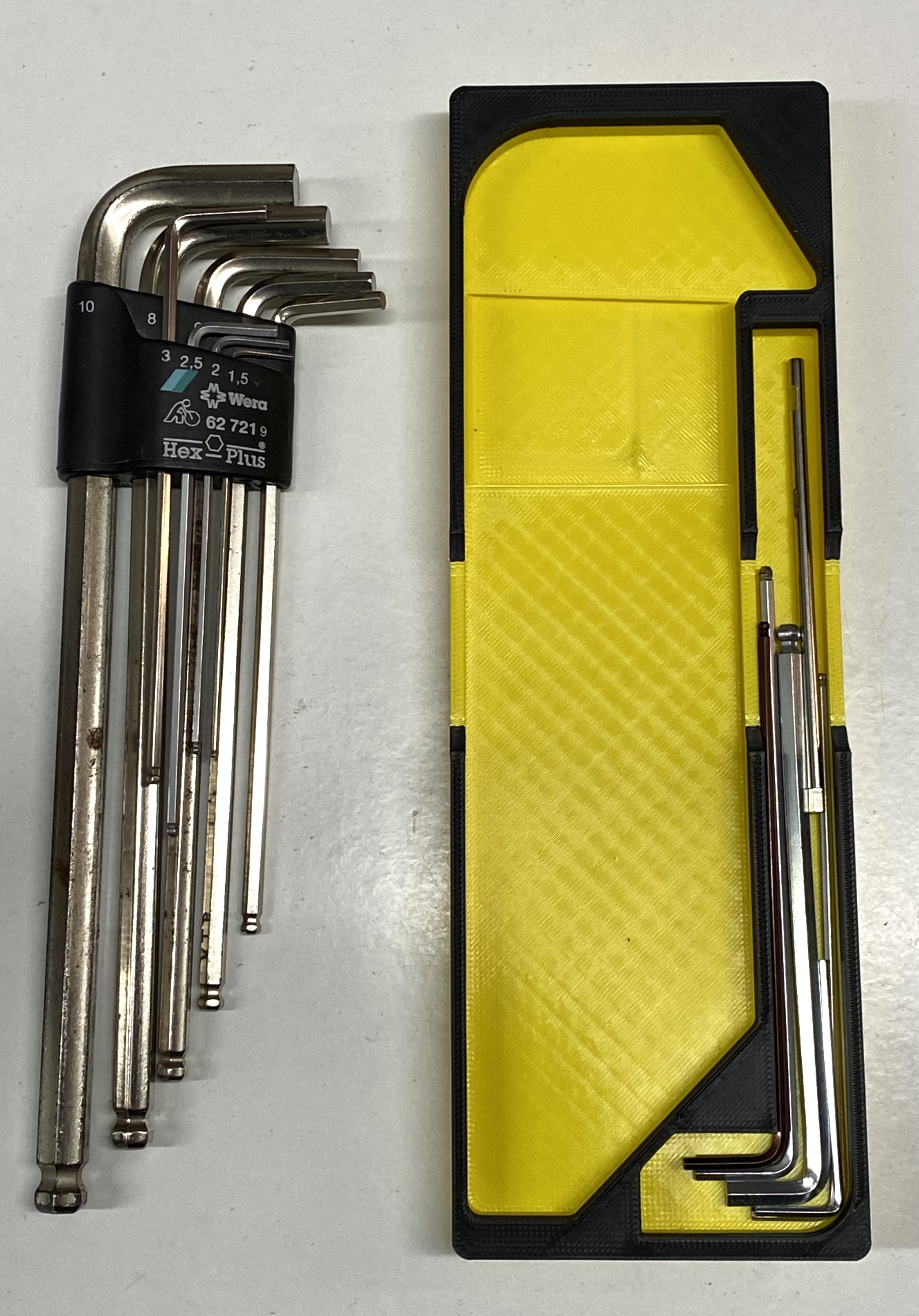 Gridfinity Arrangement for "Allen Key Set" (Bin3) by Tritschi ...