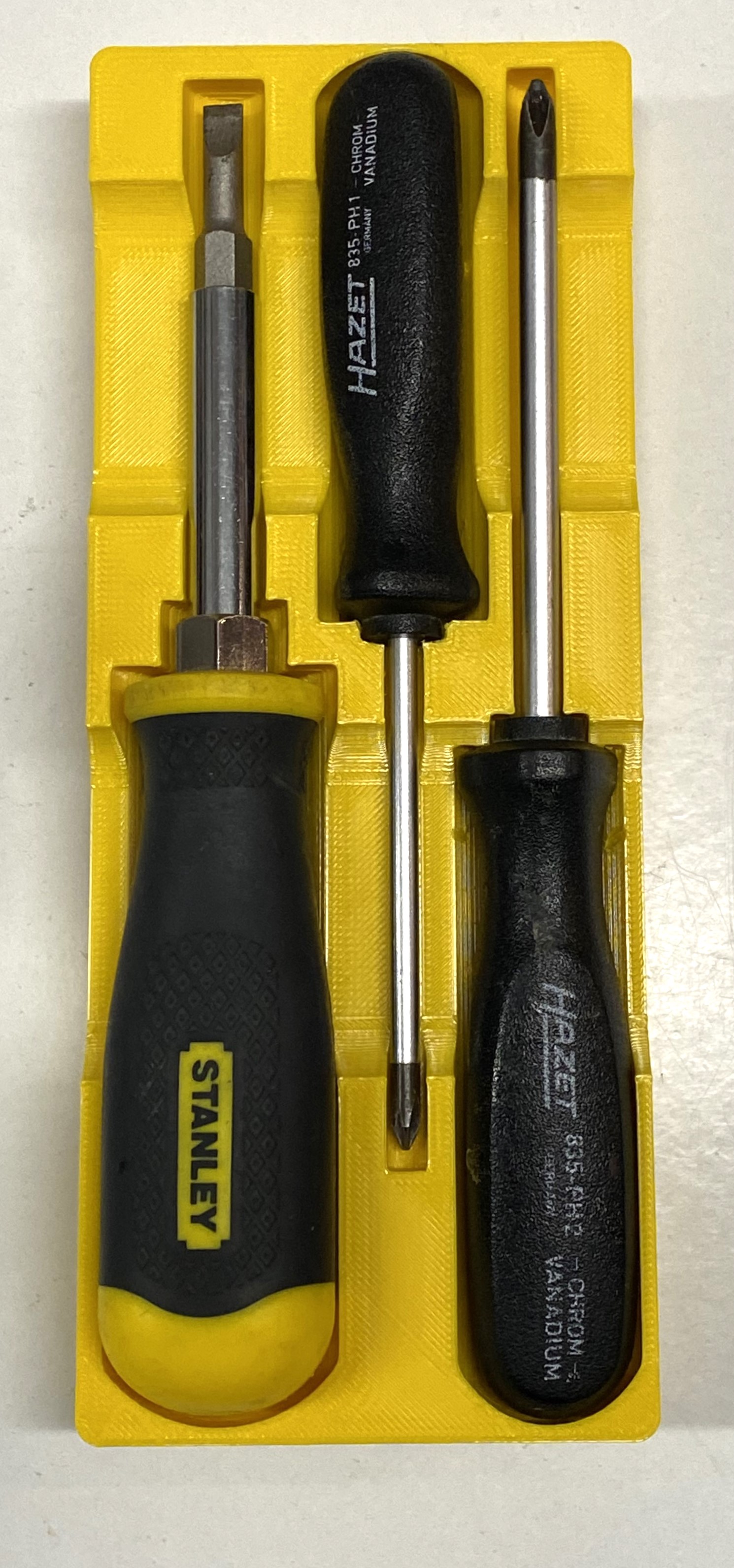 Gridfinity Arrangement for Screwdrivers (Bin6) by Tritschi | Download ...