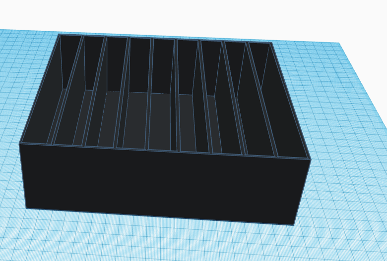Box with Compartments by deejay_keeper | Download free STL model ...