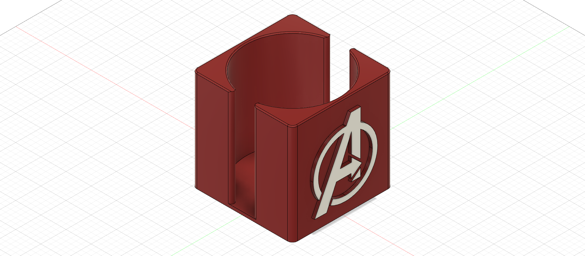 Marvel Coaster Case by Jason Arokeum | Download free STL model ...