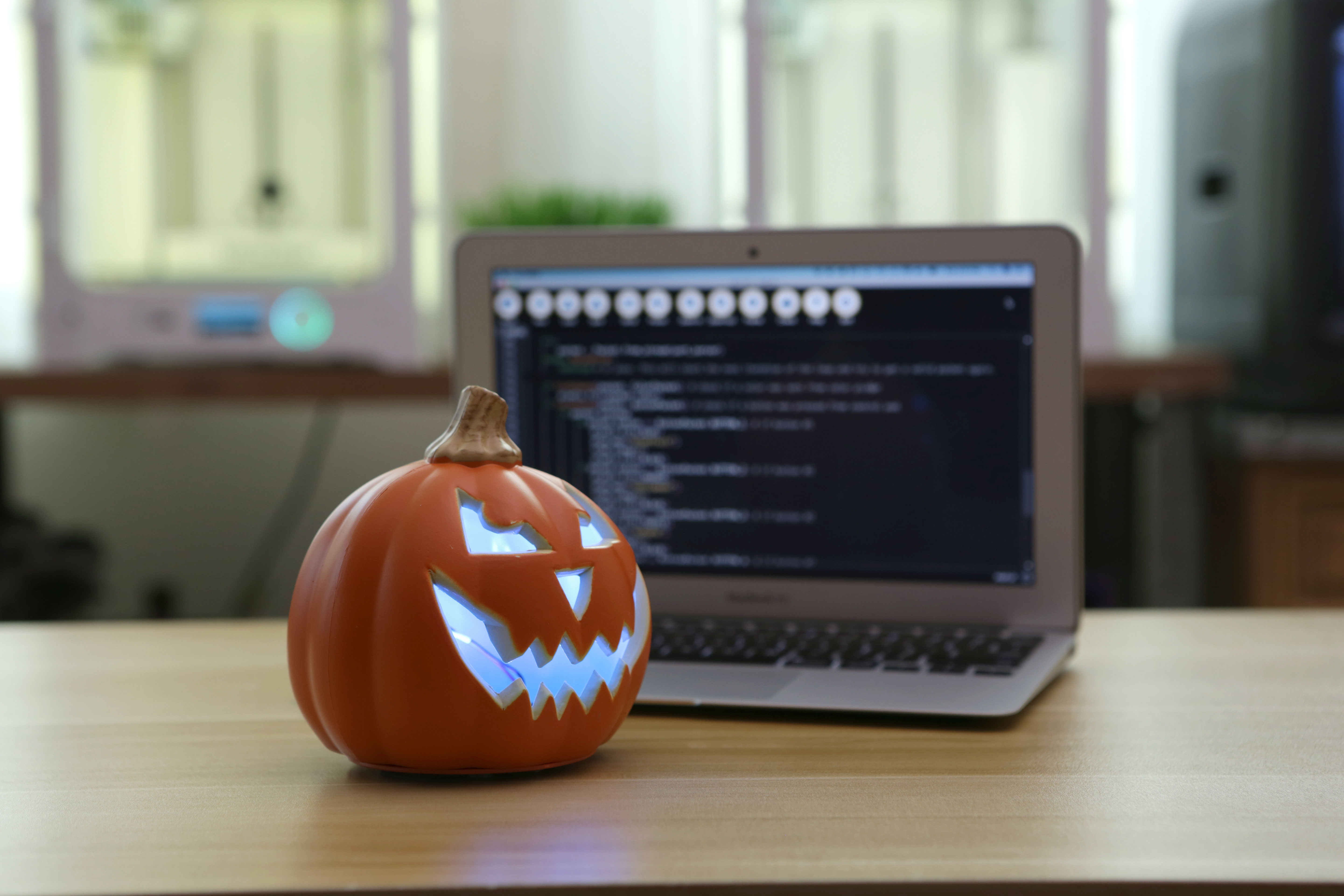 Talking Pumpkin with Lights and Sounds by Adafruit | Download free STL ...