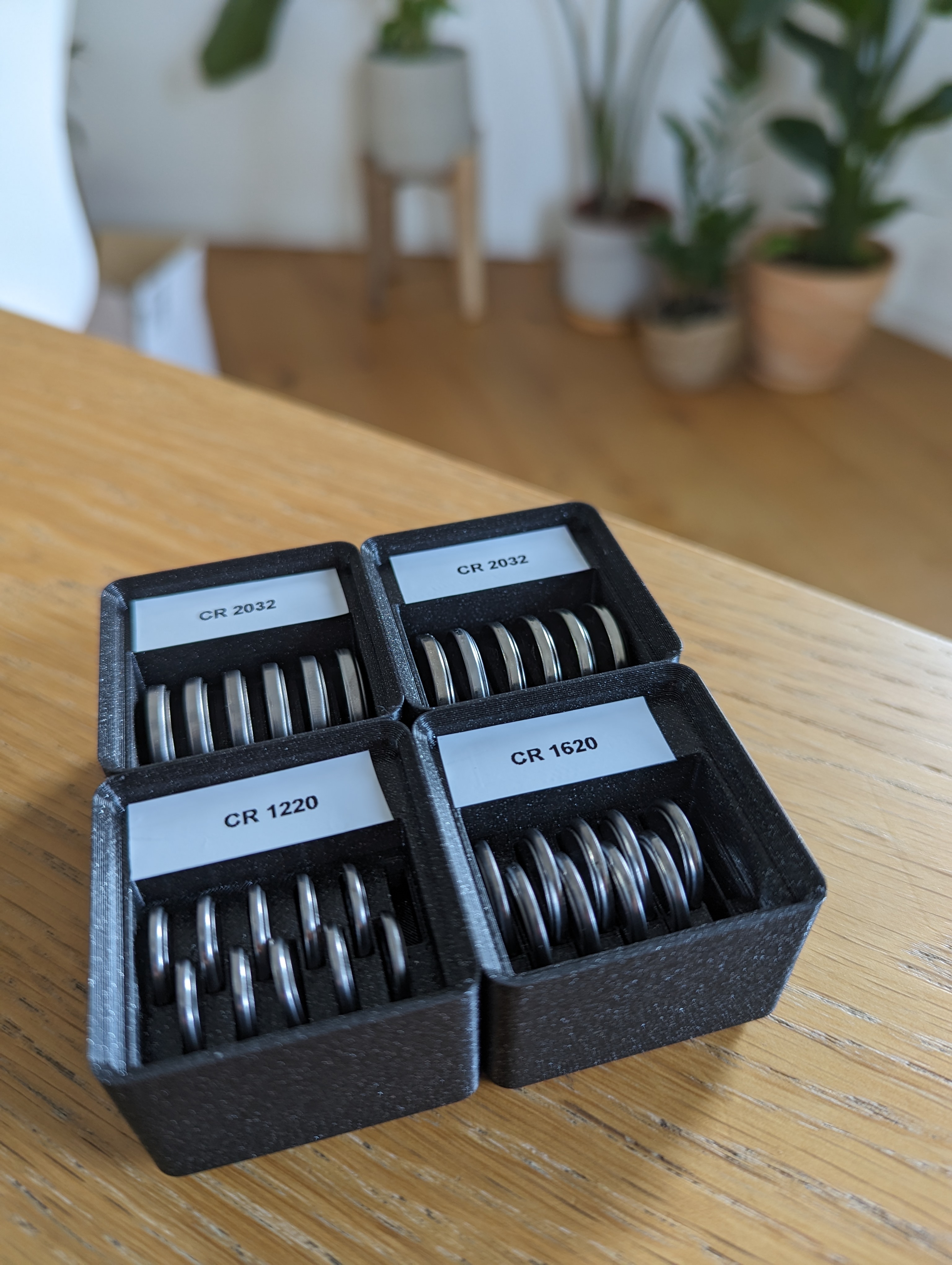 Gridfinity Refined - Coin Cell Battery Holders by DanFromDownUnder ...