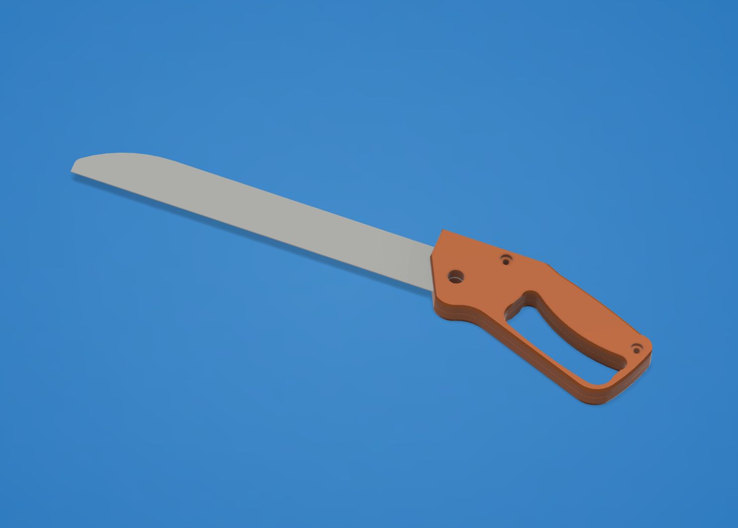 Pruning Saw Handle Replacement by Wiseone | Download free STL model ...