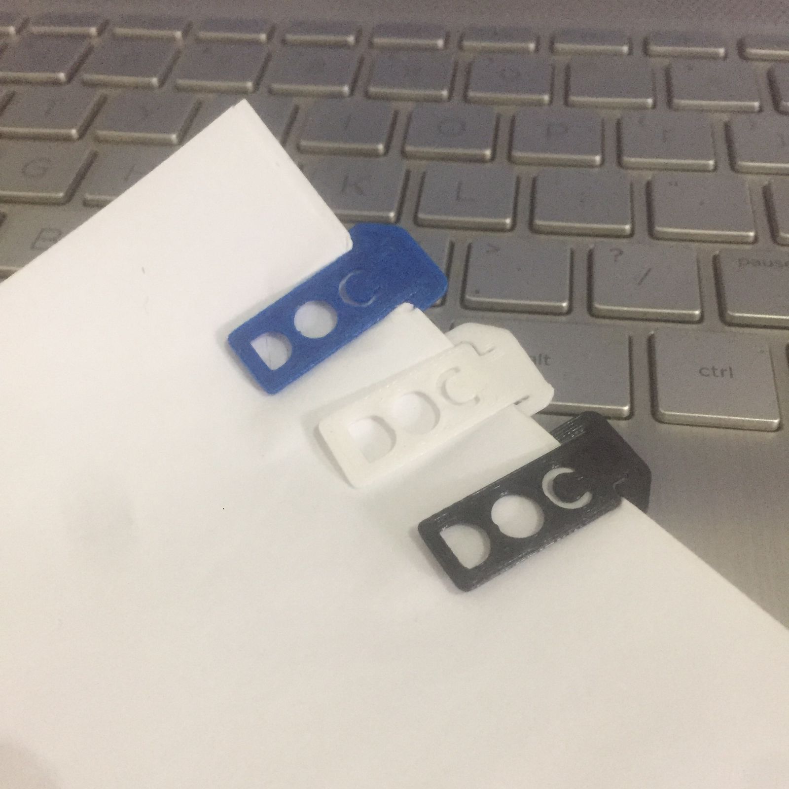 PAPER CLIPS 3D PRINTED by Resphiq Ann | Download free STL model ...