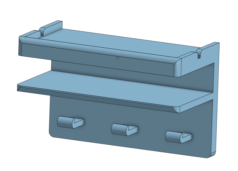 Universal wall holder by Martin Subie | Download free STL model ...