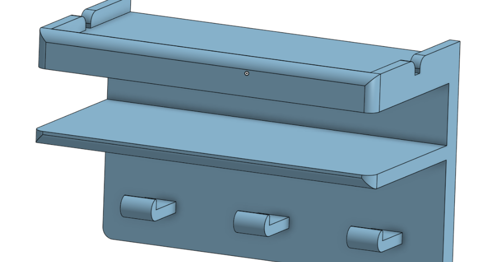 Universal wall holder by Martin Subie | Download free STL model ...