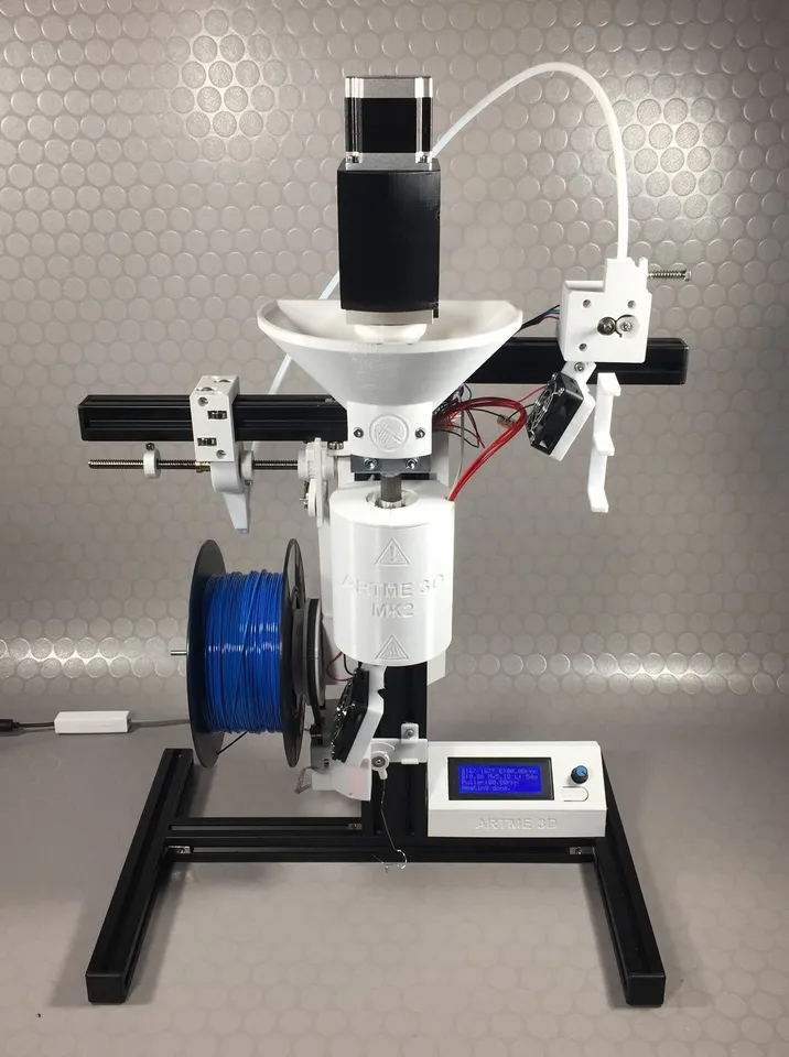 Original Desktop Filament Extruder MK2.5 by ARTME 3D | Download free ...