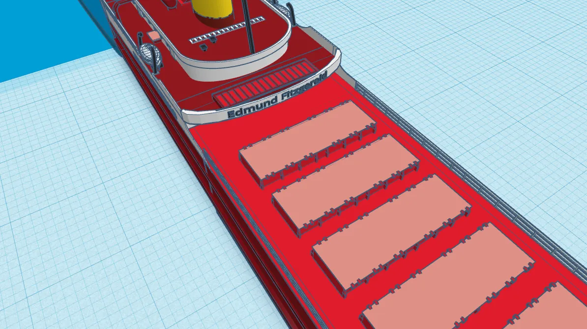 EDMUND FITZGERALD by AR806 | Download free STL model | Printables.com