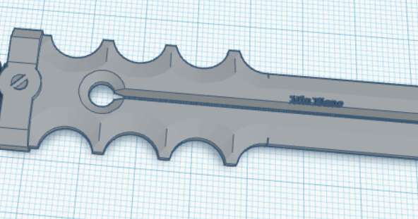 Dagger/Sword by StSmithofArt | Download free STL model | Printables.com