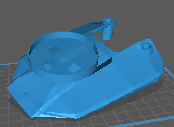 Mavic Clone Foldable Drone Modified Head for GPS and Compass Module by ...