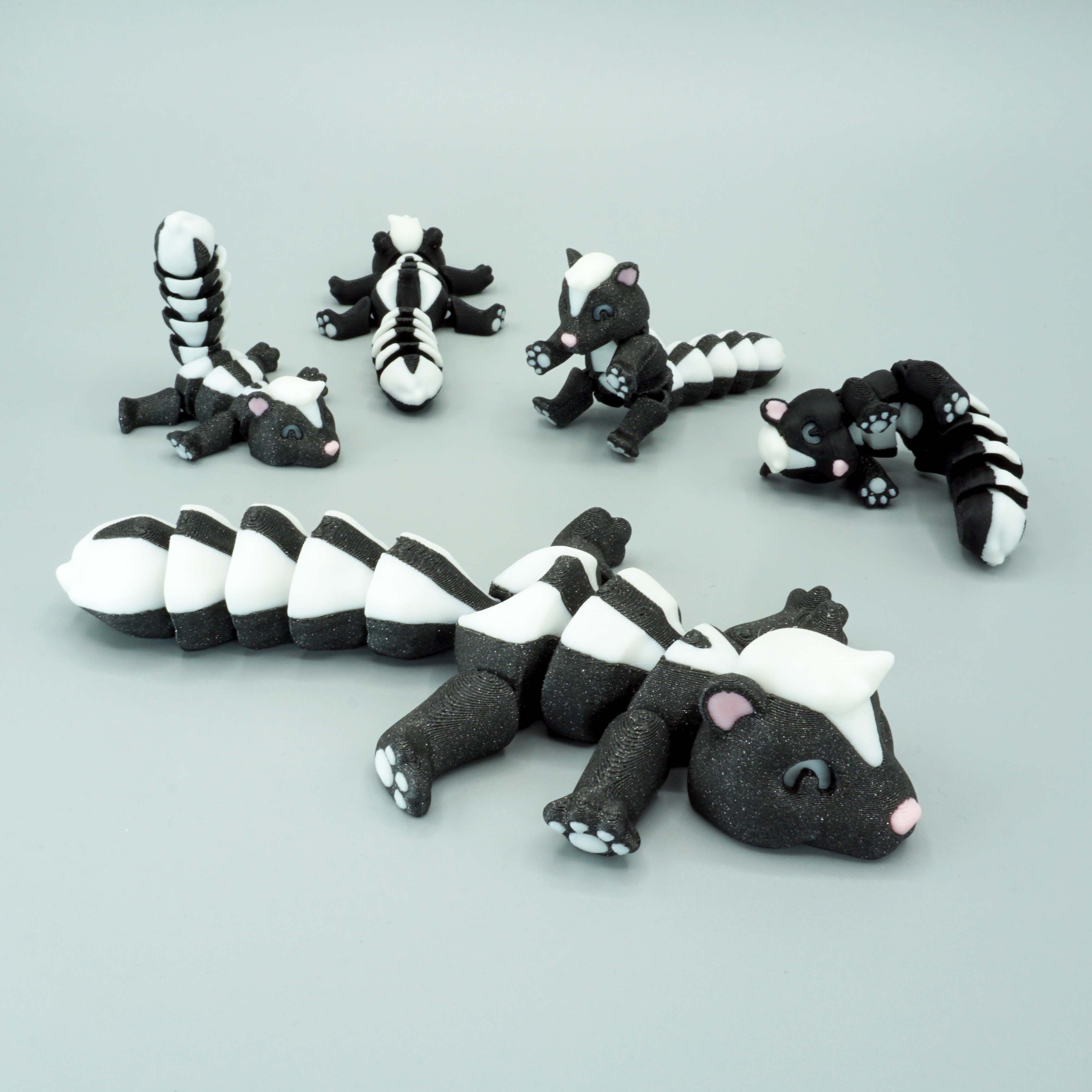 Articulated Skunk by McGybeer | Printables Store